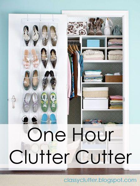 One hour clutter cutter!
