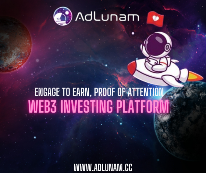 AdLunam is the industry's first NFT-integrated Engage to Earn See